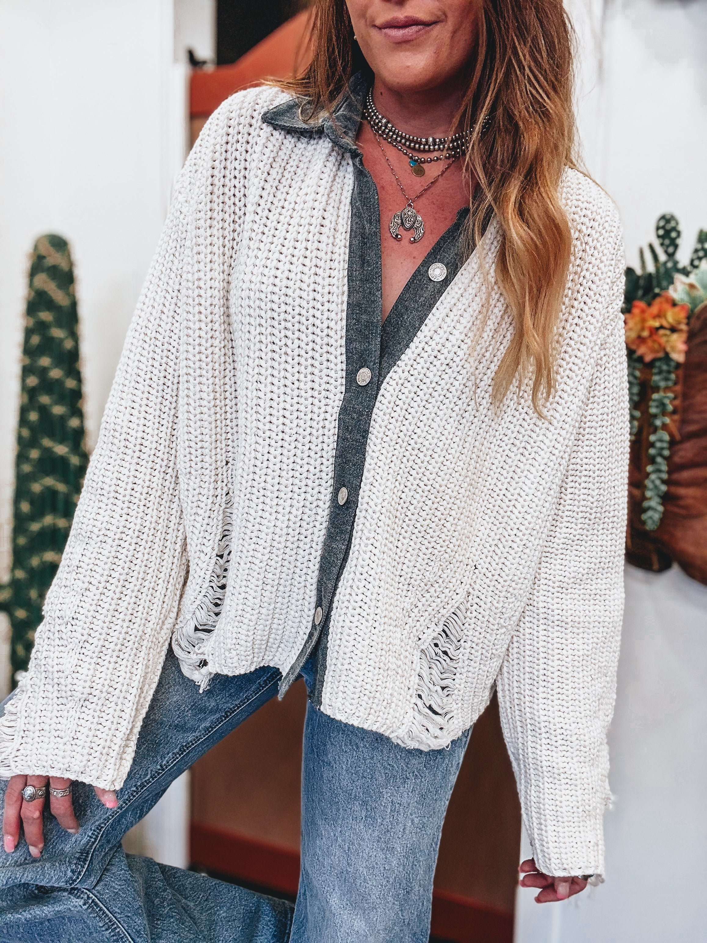 Cali Sweater Jacket – The Punchy Flare