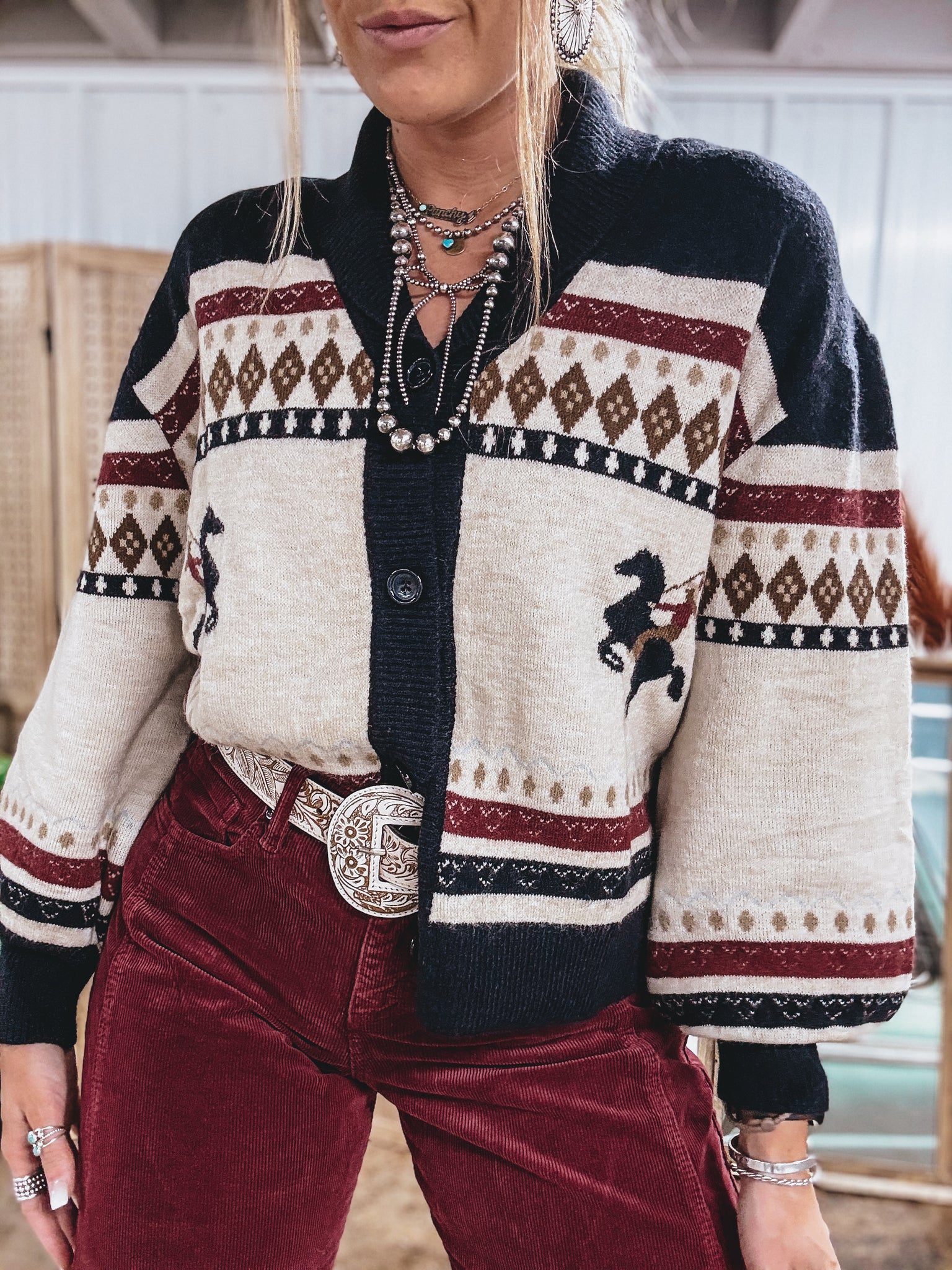 Faster Horses Sweater – The Punchy Flare